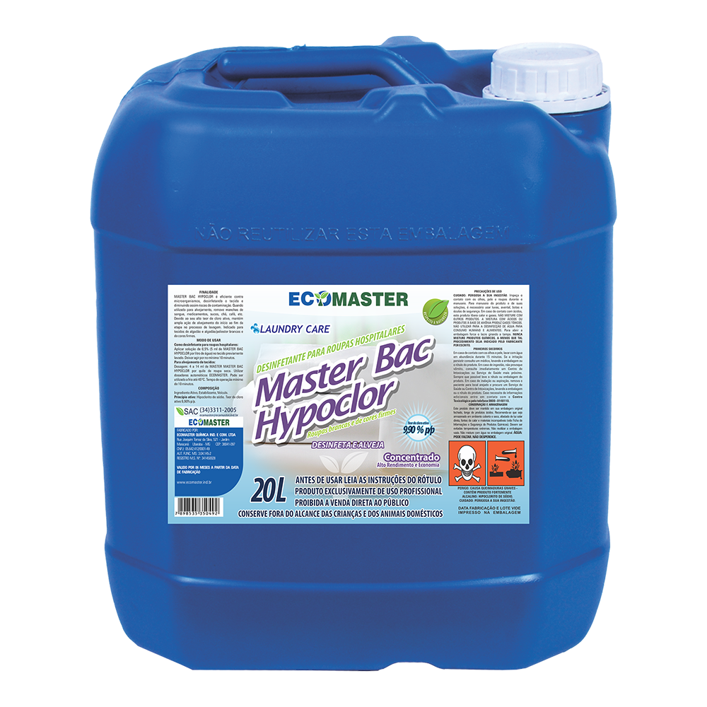 MASTER BAC HYPOCLOR Ha Solu es MASTER BAC HYPOCLOR Ha Solu es